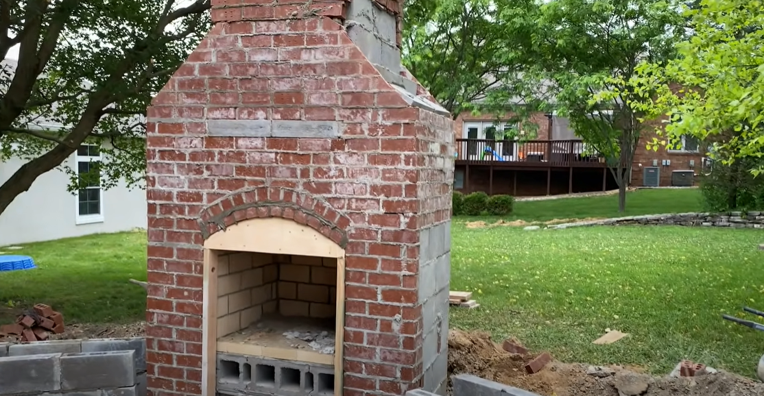 Outdoor Brick Fireplace Ideas - FireplaceWiki